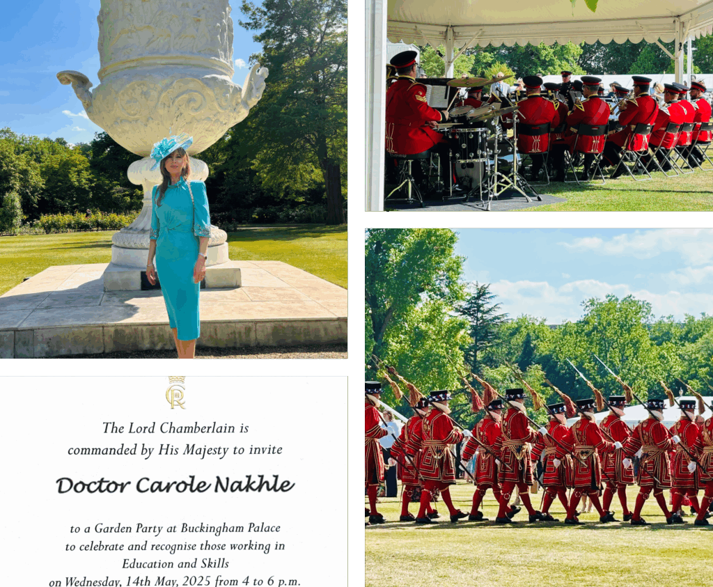 Dr Carole Nakhle Invited to Buckingham Palace for Education and Skills ...